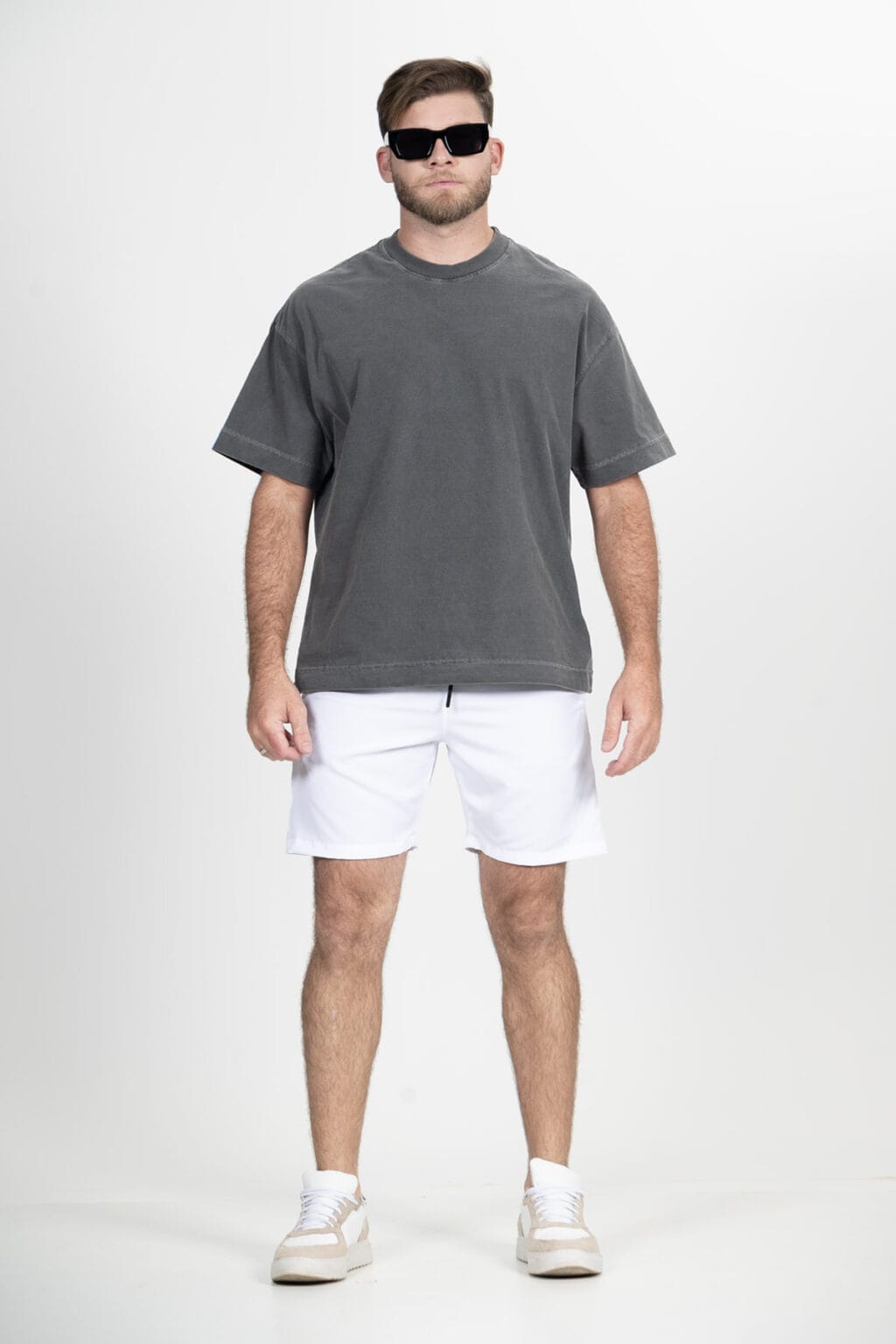 Bermuda Dry-FIT Tech Comfort Masculino – Branco – Brand Liso®